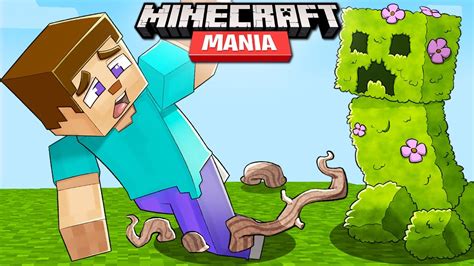 Minecraft Mania Steve se TROPEZÓ YouTube