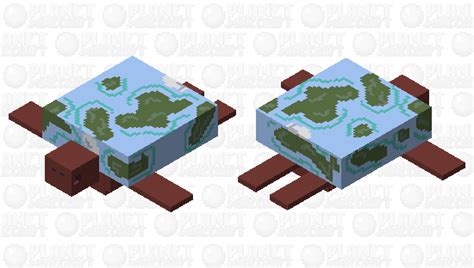 World Turtle For Jam Minecraft Mob Skin