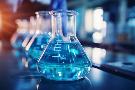 Lab Innovation Chemists Experiment Analyze Chemicals Using Various