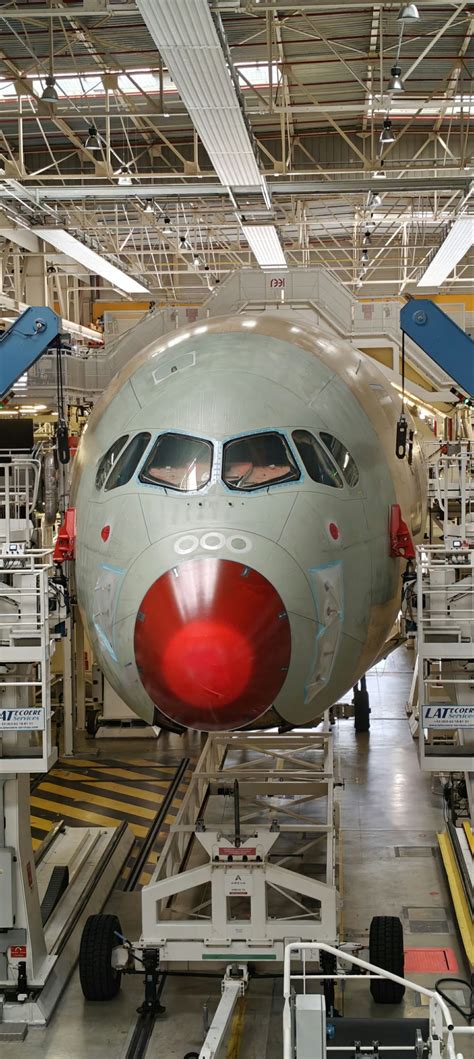 Visiting The Airbus Final Assembly Line Fal At Toulouse