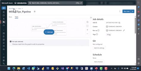 How To Make Your Notebook Production Ready With Databricks Workflows Temidayo Omoniyi Posted