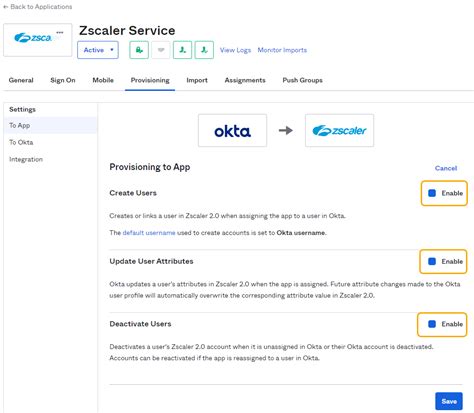 Saml And Scim Configuration Guide For Okta Zscaler