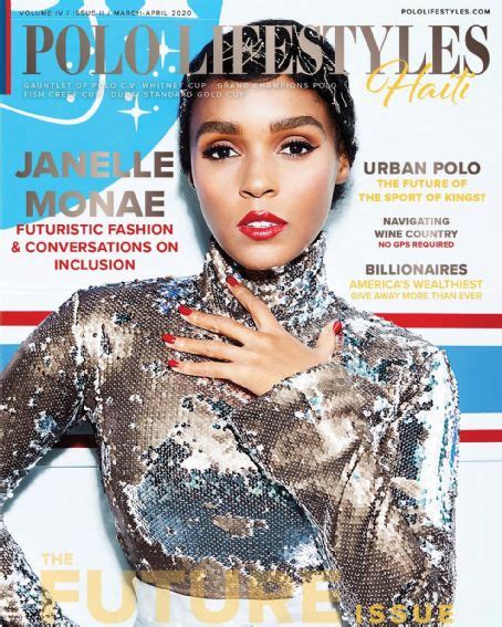 Janelle Monáe Polo Lifestyles Magazine March 2020 Cover Photo United