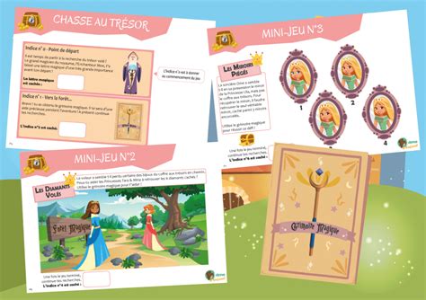 La chasse aux trésors des princesses ans