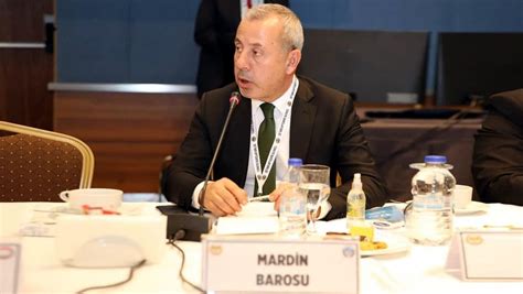İsmail Elik Yeniden Mardin Barosu Başkanlığına Seçildi Kızıltepe