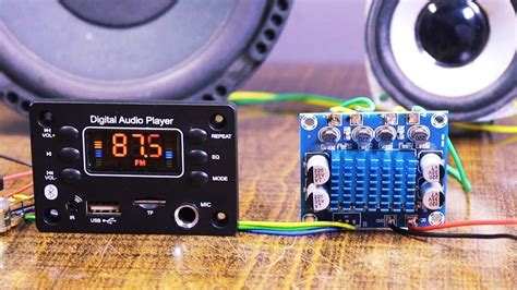 Powerfull Bluetooth Module Usb Fm Sd Bluetooth Speaker Module Youtube