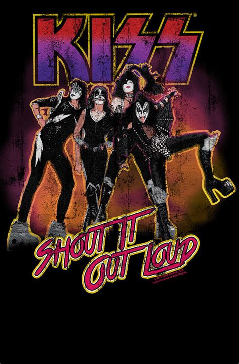 Kiss Band Digital Art By Hjalmar Gunnarsson Fine Art America