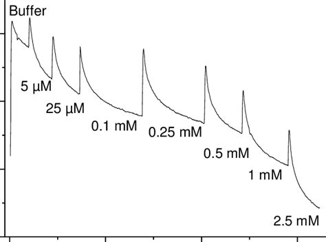 Typical Concap Response Of The Developed Ncd Based Penicillin Biosensor Download Scientific