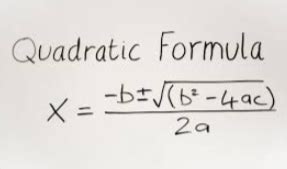 Quadratic Formula Calculator BizCalcs Com