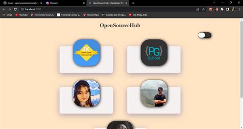 Making A Navbar And Toggle Button Modification · Issue 34 · Devs In