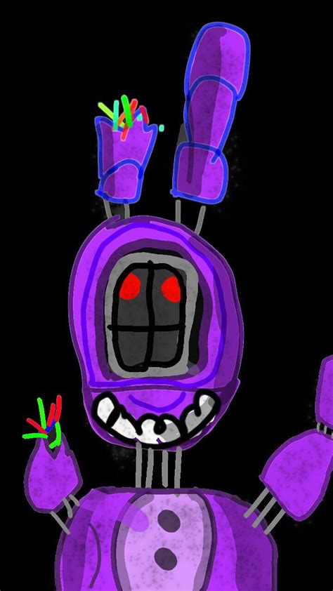 Dibujo Withered Bonnie Fnaf Amino Español Amino