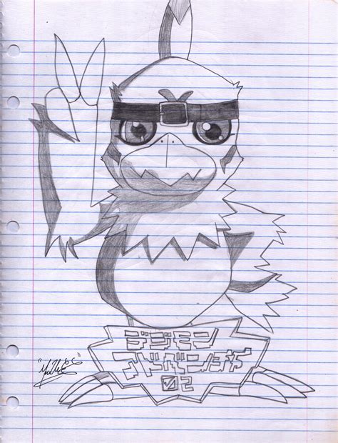 Digimon Hawkmon By Shinamvec On Deviantart