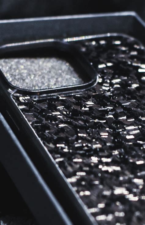 Fibra De Carbono Forjada Plata Hype Cases Mx