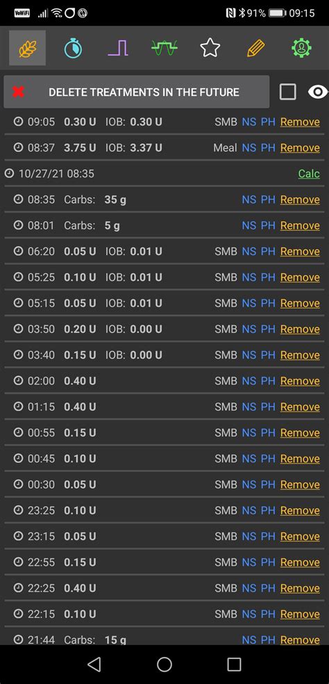 Beta Incorrect COB Issue Nightscout AndroidAPS GitHub