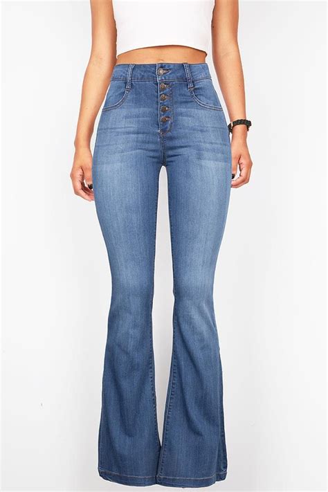 Se Pinterests Topplista Med De 25 Bästa Idéerna Om Bell Bottom Jeans
