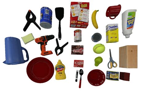 The Selected Subset Of Objects In Our Experiments Download