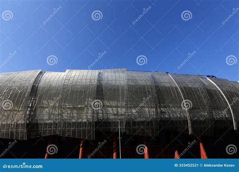 Steel Glass Curved Structure Stock Image Image Of Dome Contemporary