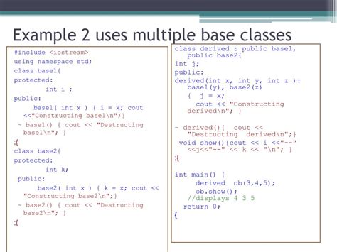 PPT Inheritance In C PowerPoint Presentation Free Download ID