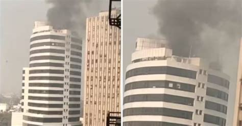 Delhi Fire দিল্লির বহুতলে আগুন দাউদাউ করে জ্বলছে তিনটি ফ্লোর
