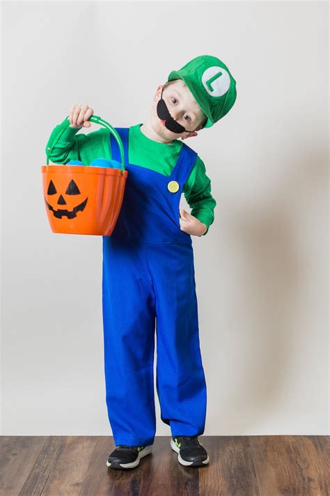 Mario Bros Traje Mario Bros Party Outfit Traje de Niño Etsy España