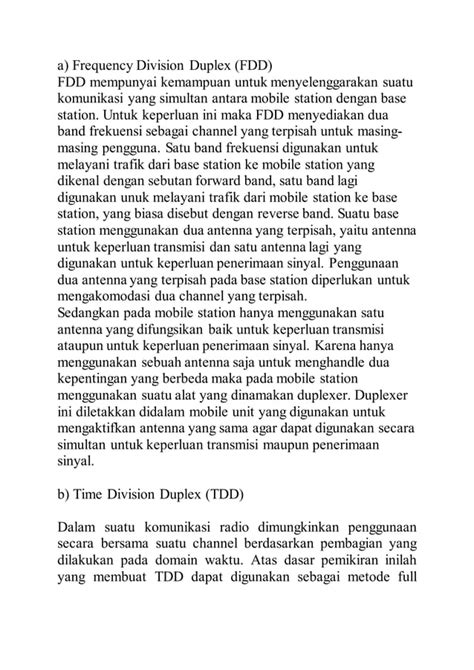Fdd And Tdd Pdf
