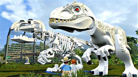 Lego Jurassic World Индоминус Рекс Мультик лего Динозавры Мир Юрского