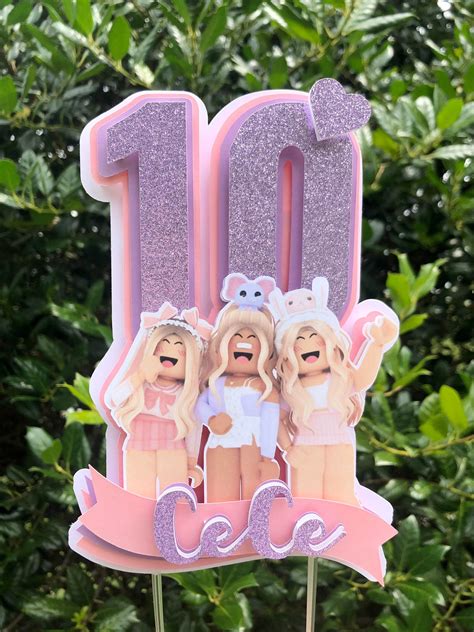Birthday Items 10th Birthday Parties Girl Birthday Party Birthday Photos Roblox Birthday