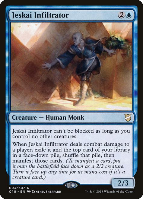 Jeskai Infiltrator · Commander 2018 C18 93 · Scryfall Magic The