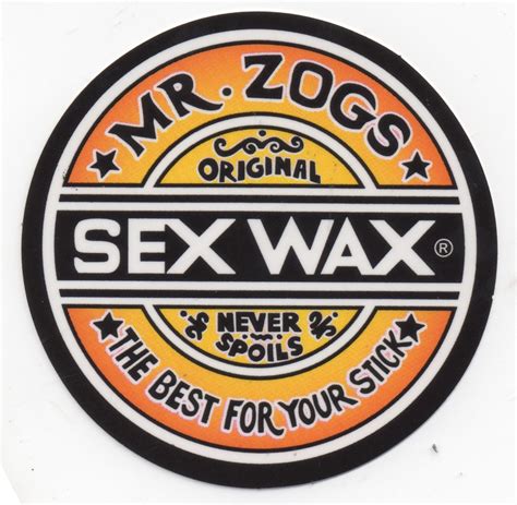 Sex Wax Sticker Fades Encinitas Surfboards
