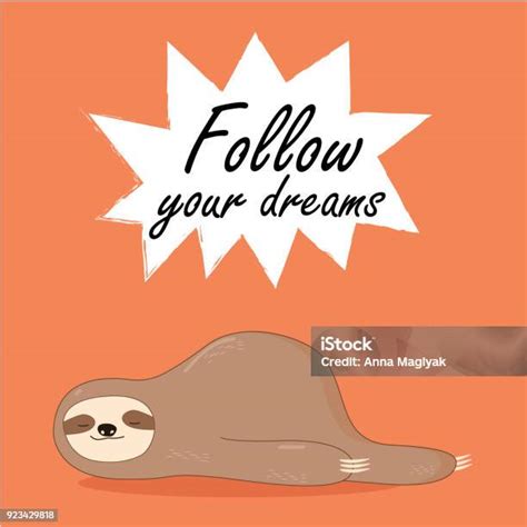 게으른 나태는 단어와 연설 거품의 벡터 일러스트 레이 션 갈고리 발톱에 대한 스톡 벡터 아트 및 기타 이미지 갈고리 발톱 갈색 게으름 Istock