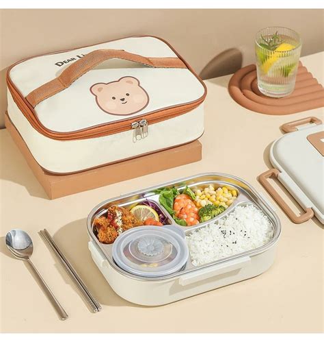 직장인 도시락통 세트 런치백 보온 전기 전자레인지 피크닉 도시락 스텐 티몬