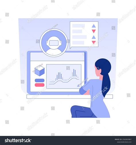 trading bot isolated concept vector illustration stock vector royalty free 2162903867