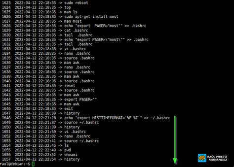 Cómo añadir fecha y hora al History de GNU Linux