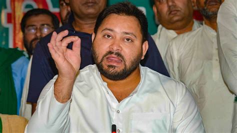 ‘blessing For Us Tejashwi Yadav Hits Back At Nitish Kumars ‘too Many