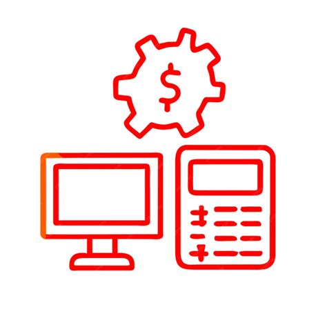 Different Types Of Software For Ghg Calculations Icon Outline Gradient Premium Ai Generated Vector