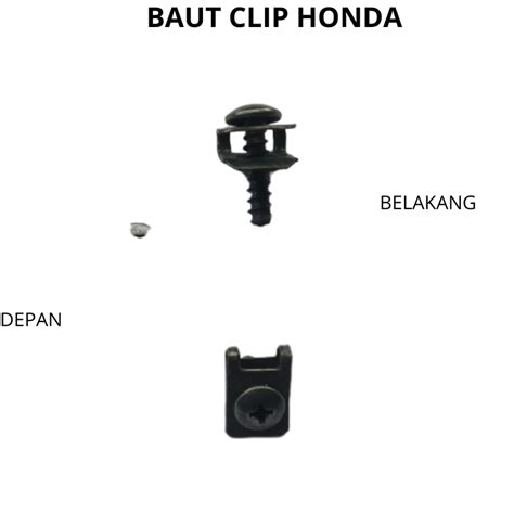 Jual Baut Klip Body Honda Beatvario Schoopygenio Satuan Atau Per