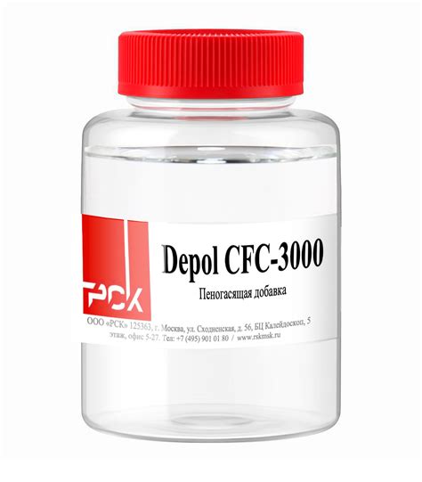 Depol Cfc 3000 пеногаситель для ПВХ пластизолей Rsk