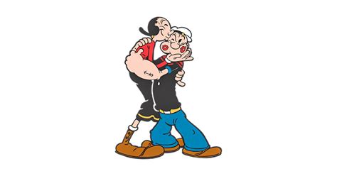 Cartoon Popeye Olive Bluto The Sailor Man Spinach Oyl Design 1