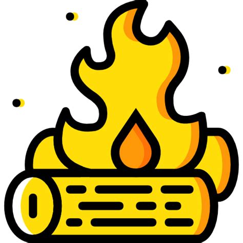 Feu De Camp Icons Gratuite