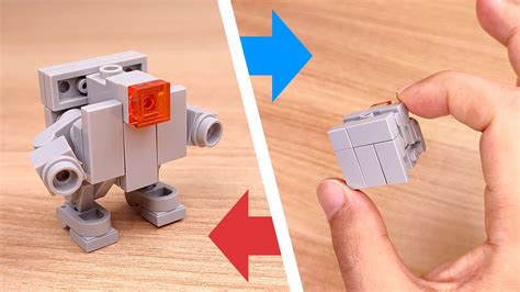 How To Build Lego Brick Mini Cube Transformer Robot Moc Cubiko Atelier Yuwaciaojp