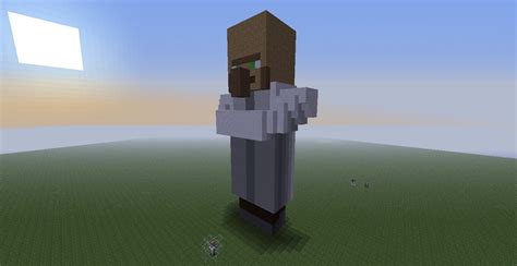 Villager Statue Minecraft Map
