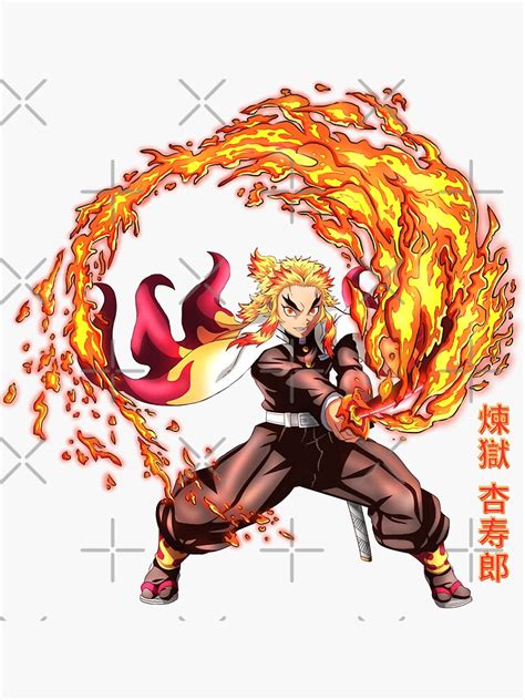 Rengoku Flame Breathing Flame Hashira Flame Pillar Kyojuro Rengoku