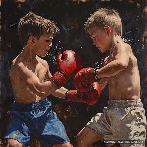 Ai创作图拳击运动插画 拳击挂画 手绘拳击运动插画 少儿拳击比赛 战斗油画 拳击插画 战斗墙面油画 少儿拳击 搏击挂画 儿童拳击比赛 拳击广告拳击挂画 战斗墙画 自由搏击挂画 击拳海报 水墨