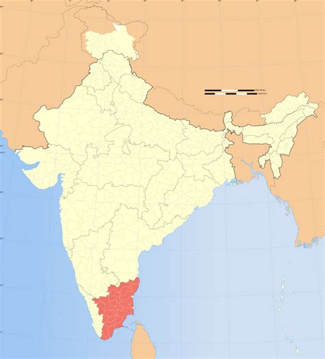 File India Tamil Nadu Locator Map Svg Wikimedia Commons