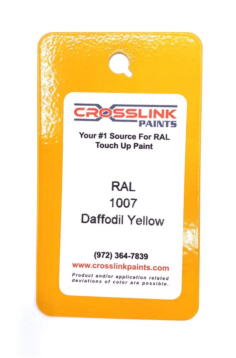Ral 1007 Daffodil Yellow Powder Coating Powder Lvp Paints
