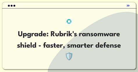 Rubrik Ransomware Detection Product Improvement Case Nextsprints