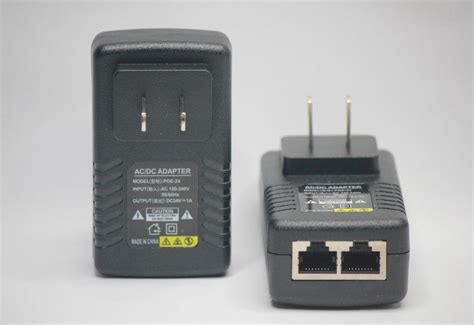 POE INJECTOR POE 24 24V 1A AC 100 240V BEST FOR CCTV WIRELESS
