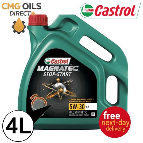 CASTROL MAGNATEC STOP START 5W 30 C2 ENGINE OIL 4L PB 40 CMG Oils