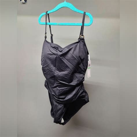 Anne Cole Swim Anne Cole Black Onepiece Swimsuit Poshmark