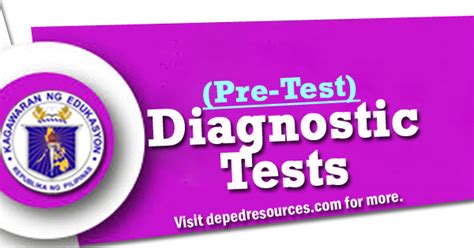 Diagnostic Test Deped Resources
